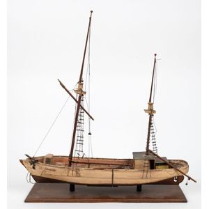 Vintage collectable full models of ships and boats - price guide and values