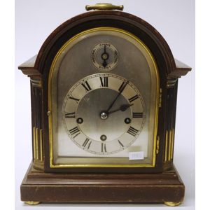 German Wood Cased Bracket Clock, Winterhalder & Hofmeier, 1920s/30s ...