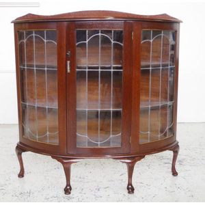 Antique leadlight cabinets store