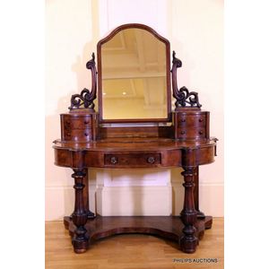 Antique Victorian dressing tables - price guide and values