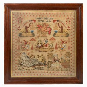 Antique and vintage samplers - price guide and values