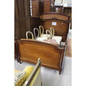Louis XVI Style Antique Bed - 135cm x 210cm - Beds & Cots - Furniture