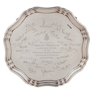 Engraved Sterling Silver Presentation Salver, 1935 Wedding Gift - Trays ...