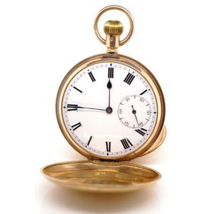 1912 Birmingham Hallmarked Gold Fob Watch for Restoration - Watches ...