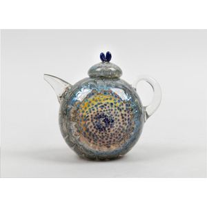 Richard Clements Australian Art Glass Teapot, Signed and Dated 1986 ...
