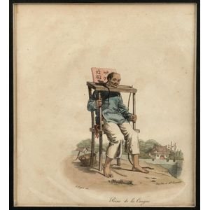 "The Punishments of China" Steel Engravings, Hand-Colored Plates (1830 ...