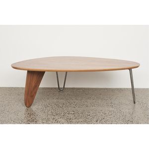 Noguchi Rudder Table, 1944, Birch and Chrome, Private Collection ...