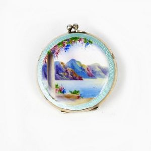 Vintage enamelled compacts - price guide and values
