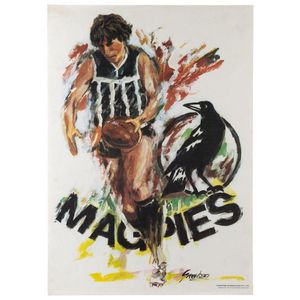 Signed SANFL Posters by Joseph Greenberg - Sporting - AFL/VFL - Memorabilia