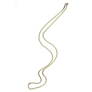 Gold scroll link neck chains - price guide and values