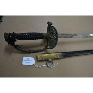 Vintage dress and ceremonial sword (edged weapon) - price guide and values