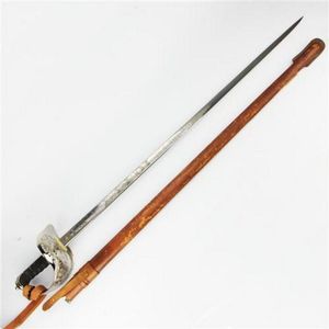 1857 Infantry Officer's Sword with Scabbard and Accessories - Edged ...