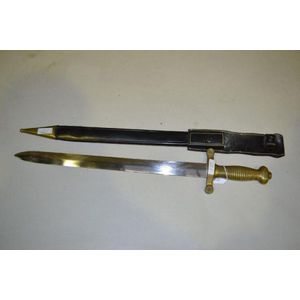 French Leather Sheathed Presentation Sword (63cm) - Edged Weapons ...