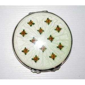 Vintage enamelled compacts - price guide and values