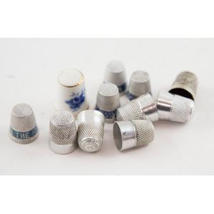 Vintage sewing thimbles - price guide and values