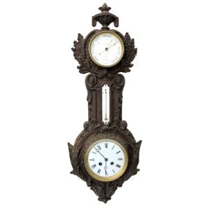 Antique weather station clocks - price guide and values