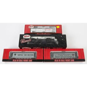 Atlas Alco RSC-2 Locomotive with Rolling Stock Collection - NIB - Steam ...