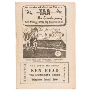 AFL/VFL Victorian Football Association (VFA) memorabilia - price guide ...
