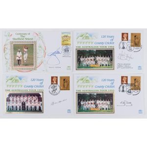 Cricket memorabilia - Australian team autographs and signatures - price ...