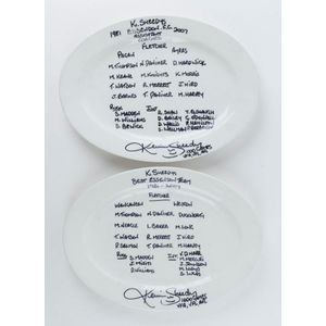 Signed Sheedy Plates: Essendon's Best & Assistant Coaches 1981-2007 ...