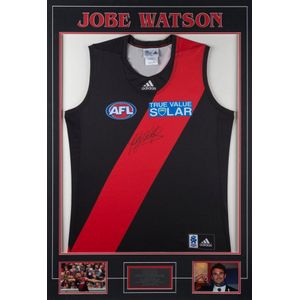 Jobe Watson's Career Highlights Display - Sporting - AFL/VFL - Memorabilia