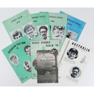 Cricket memorabilia, printed match souvenirs - price guide and values