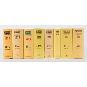 Collection of Wisden Almanacks with Index - Sporting - Cricket ...