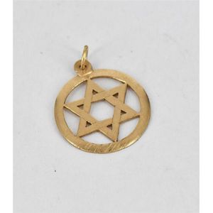 14ct Gold Star of David Pendant - 1.4g - Pendants/Lockets - Jewellery