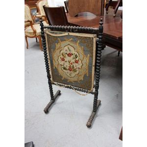 Bobbin Fire Screen in Ebonised Finish - Structural - Fireplace ...