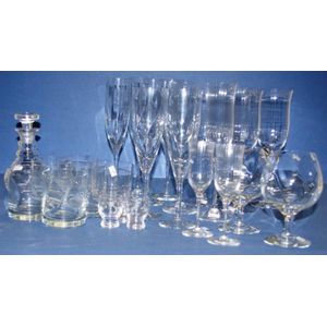 Vintage Swedish Orrefors drinking glasses - price guide and values