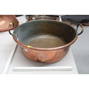 Large French Copper Preserving Pan - Copper - Metalware