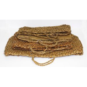 Four Kete: Gathering Foods with a 60cm Width - New Zealand Maori - Tribal