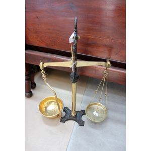 Brass & Iron Balance Scales Set - Scales - Sundries