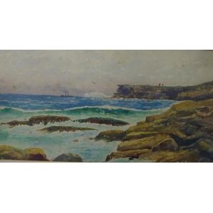 1925 Watercolour Landscape by W G Rendall - Watercolours, Other Works ...