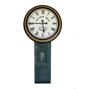 Antique railway station clocks - price guide and values