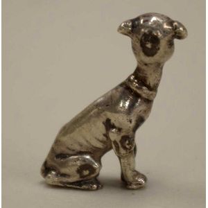 Collectable sterling silver miniature statuary and household wares ...