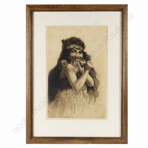 "Poi Dancer" Etching by Trevor Lloyd - Prints - Engravings, Lithographs ...
