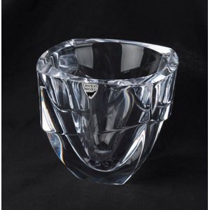 Orrefors Swedish Glass Vase with Original Label - 10x12cm ...