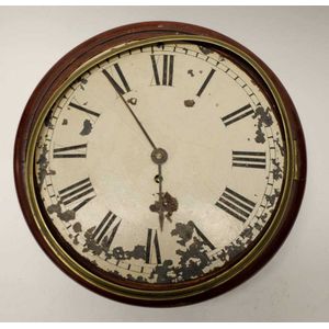 B.C. Rodd 1844 English Fusee Wall Clock Case - Clocks - Wall - Horology ...