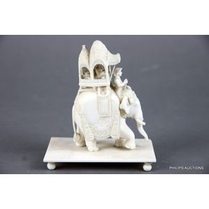 Indian ivory carved objects - price guide and values