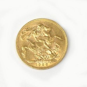 1926 South Africa Full Sovereign Gold Coin - Coins - Numismatics ...