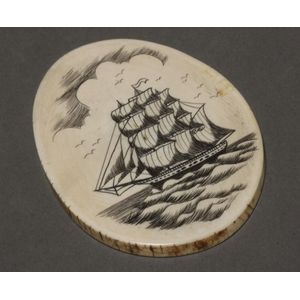 Scrimshaw whale's teeth, ivory and bone - price guide and values