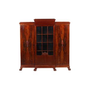 19th century Biedermeier style display cabinets - price guide and values