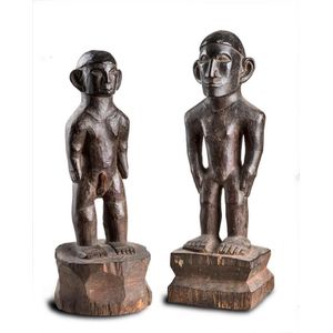 Standing Bululs from Ifugao, Philippines (1900) - S/E Asia, Oceania ...