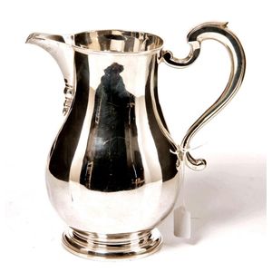 1937 Sterling Silver Water Jug from London - Jugs & Ewers - Silver