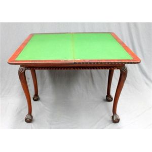 Swivel Card Table with Folding Design - Tables - Card, Games, Dropside ...