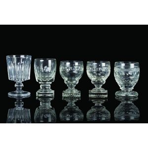 English Georgian glass rummer - price guide and values