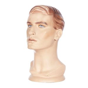 Vintage Male Display Head - 37cm Height - Zother - Office, Workshop & Farm