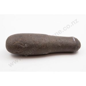 Argillite Patu Muka with Hammered Surface and Grooves - New Zealand ...