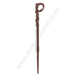 Vintage carved wooden Maori tokotoko (walking sticks) - price guide and ...